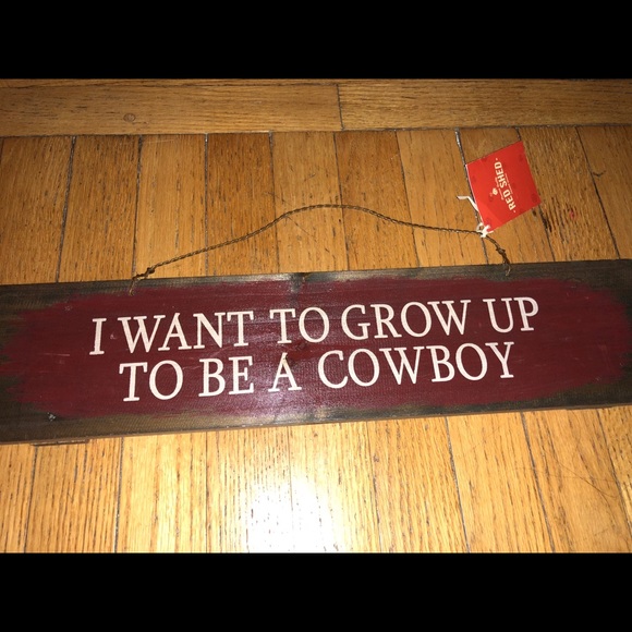 Wall Decor | Red Shed Sign | Poshmark